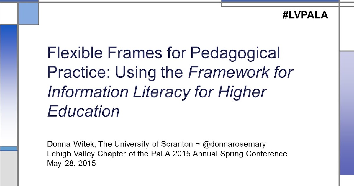 Information Constellation: Flexible Frames for Pedagogical Practice ...