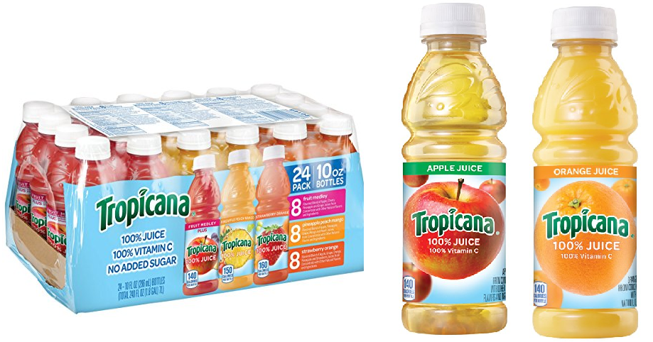 24 Bottles of 10oz Tropicana Juice Variety Pack $11.60 + Free Shipping ...