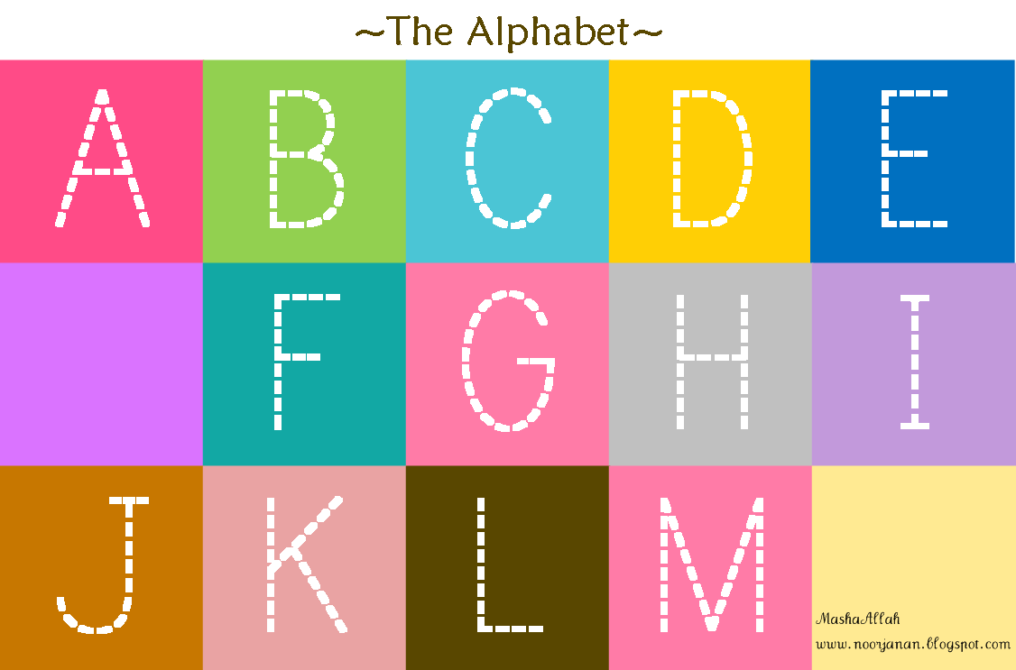 Noor Janan Homeschool: Beginning Sounds