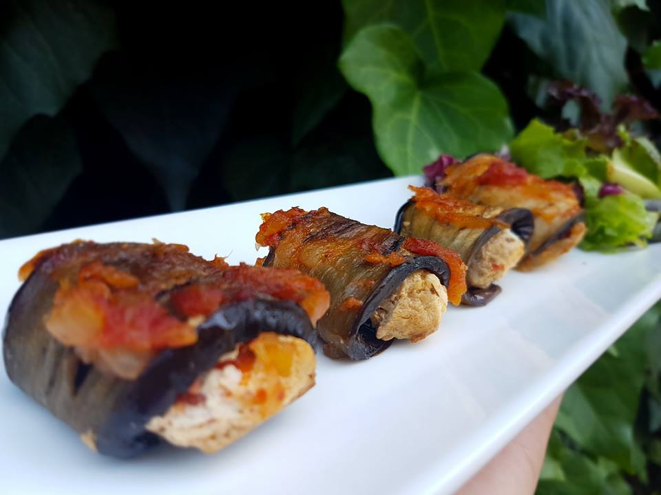 Patëllxhanë të mbushur….me gjizë. | BonBon Taste