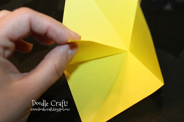 Origami Favor Sunburst Box!