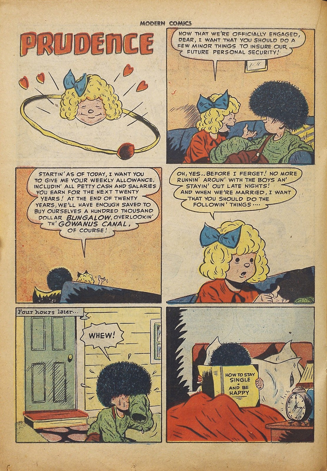 Four-Color Shadows: Prudence-Michael Senich-1947