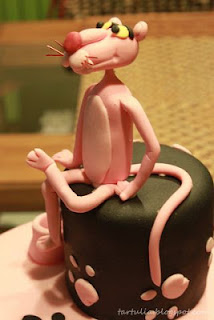 TARTULIA: The Pink Panther Cake, un cumpleaños muy rosa