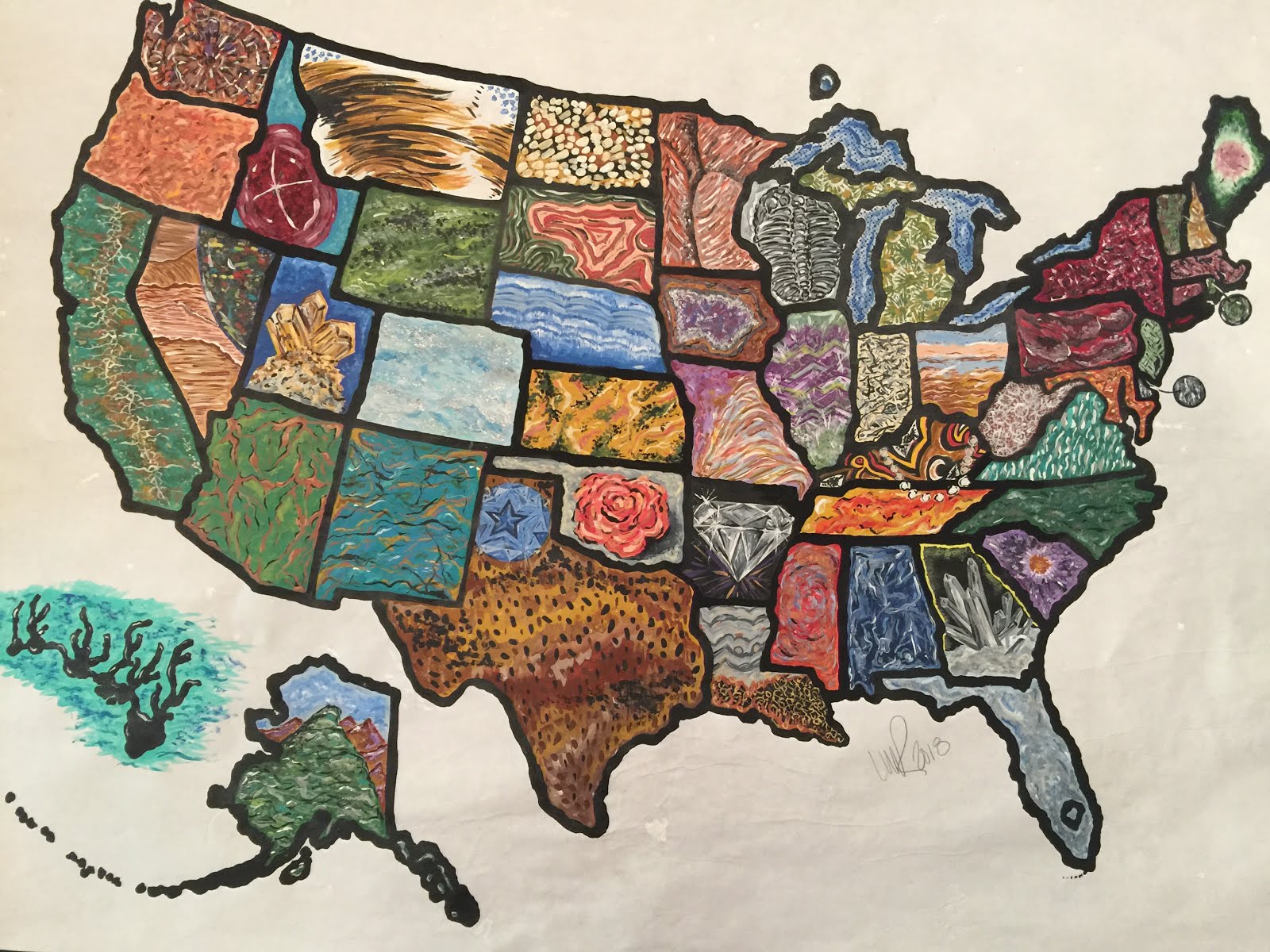 50Rock: Alabama – STAR BLUE QUARTZ