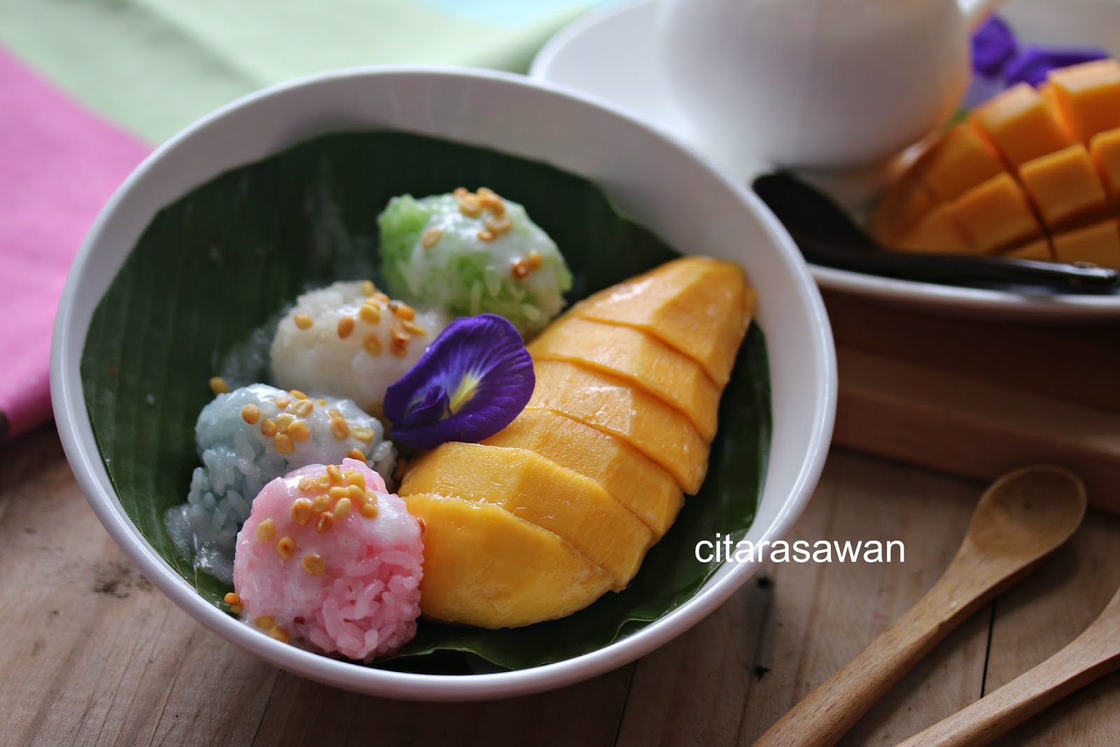 Pulut Manga Thai / Thai Mango Sticky Rice ~ Must Read!