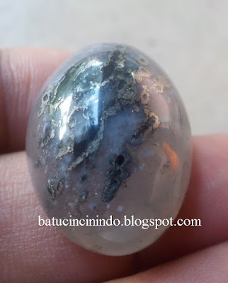 BATU CINCIN INDONESIA: BADAR PERAK KRISTAL LOOSE STONE "2"