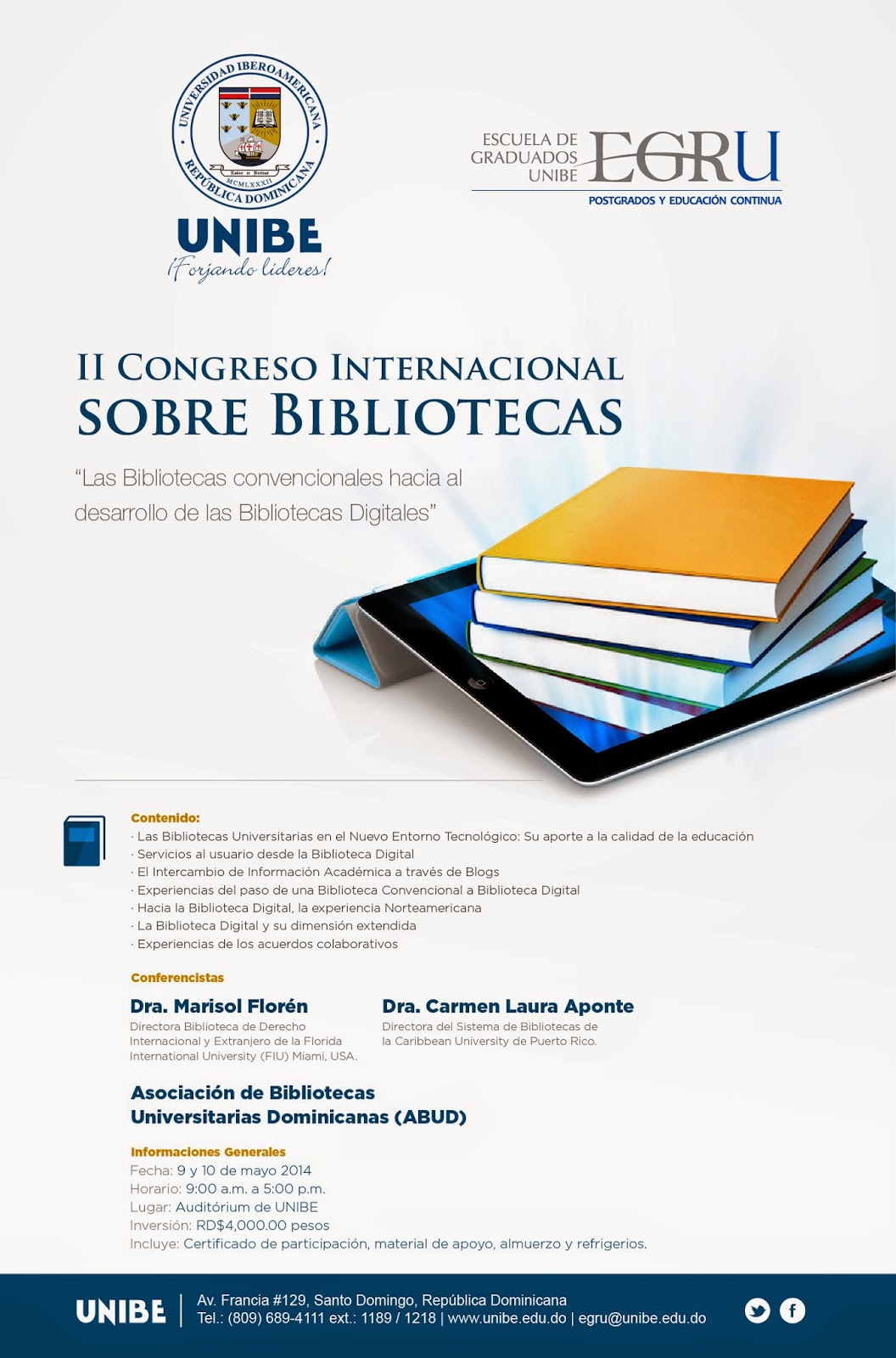 bibliotecdominicana: abril 2014