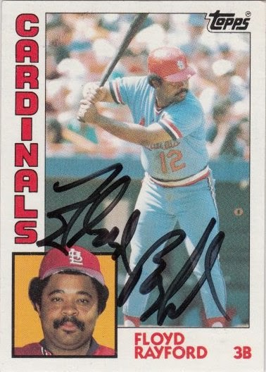 Daily Autograph: Floyd Rayford