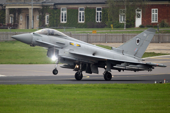 Royal Air Force Typhoon Fighter Jets to Defend Skies During Olympic ...