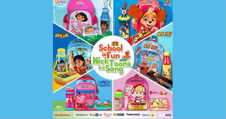 NickALive!: Nickelodeon India Launches New 'Back to School' Range for # ...