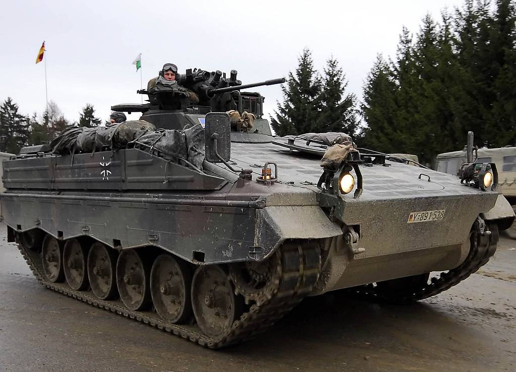 Blog Militarny: Niemiecki BWP - Marder 1