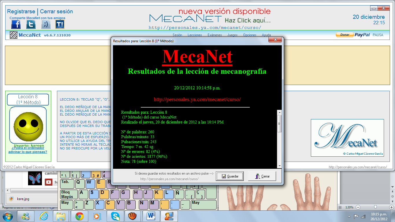 OFIMÁTICA: LECCIONES DE MECANET