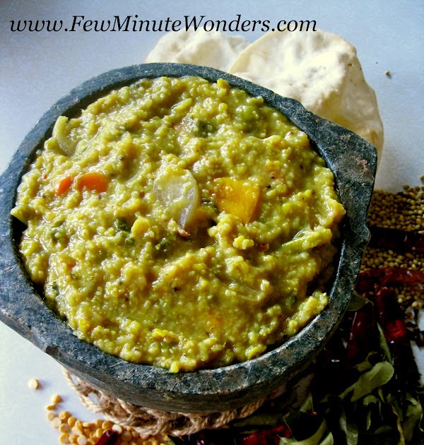 Sambar Sadham/ Rice With Lentils And Veggies - Few Minute Wonders
