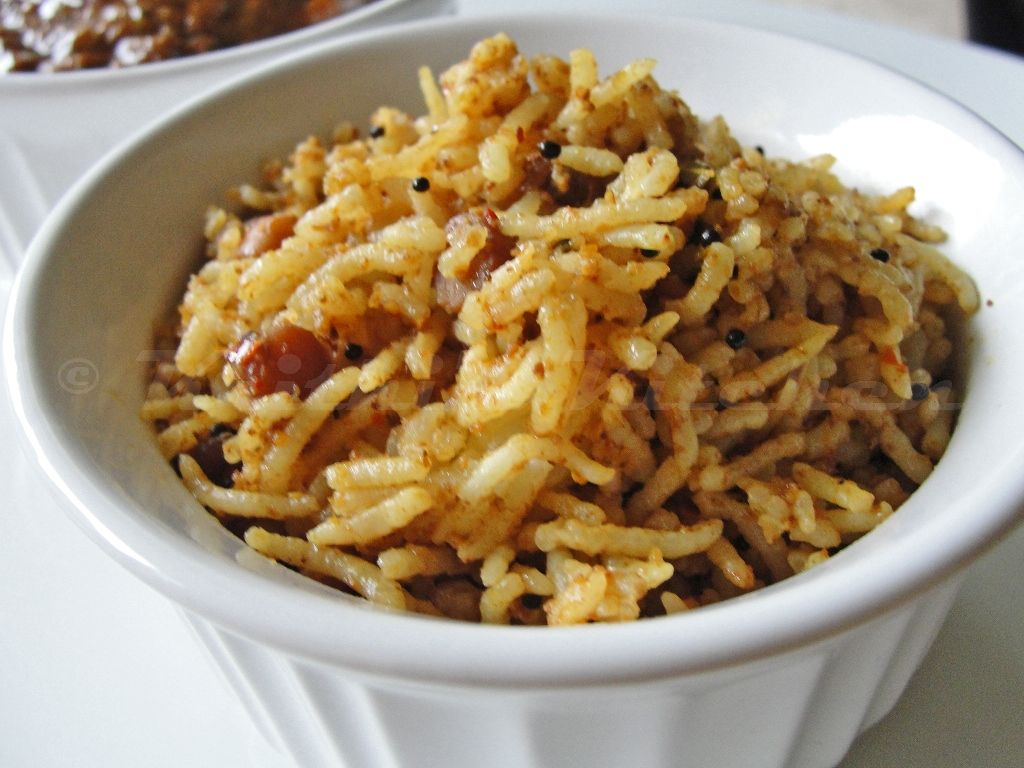 Krithi's Kitchen: Puli Kaichal / Home made Puliyogare / Tamarind Rice ...