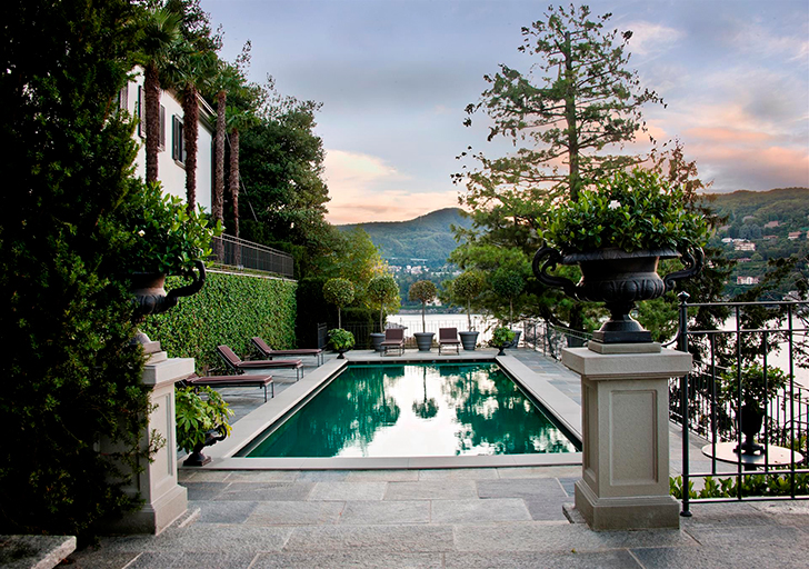 La villa di Remo Ruffini sul Lago di Como