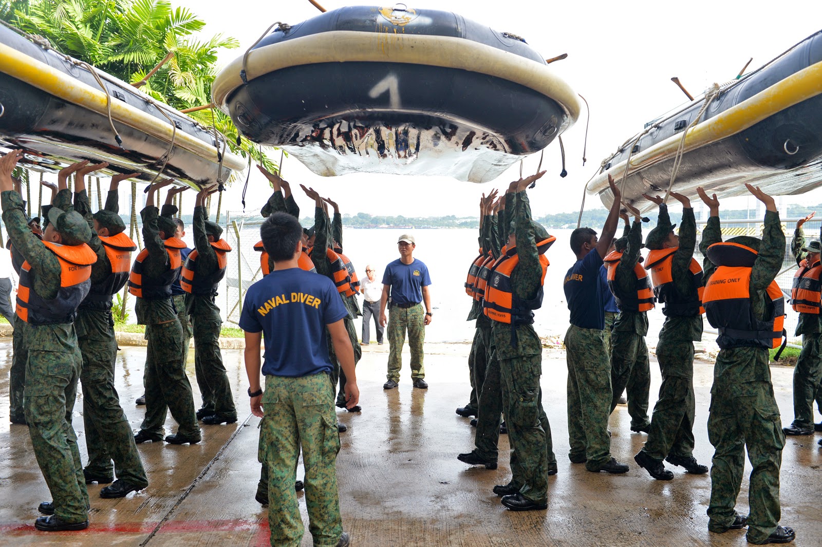 Naval Diving Unit - NDU - Singapore - Hell Week aka Team Building Week