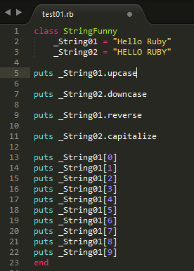 Ruby Language ภาษาที่คนทำเว็บไม่ควรมองข้าม: มาสนุกกับ String ในภาษา ...