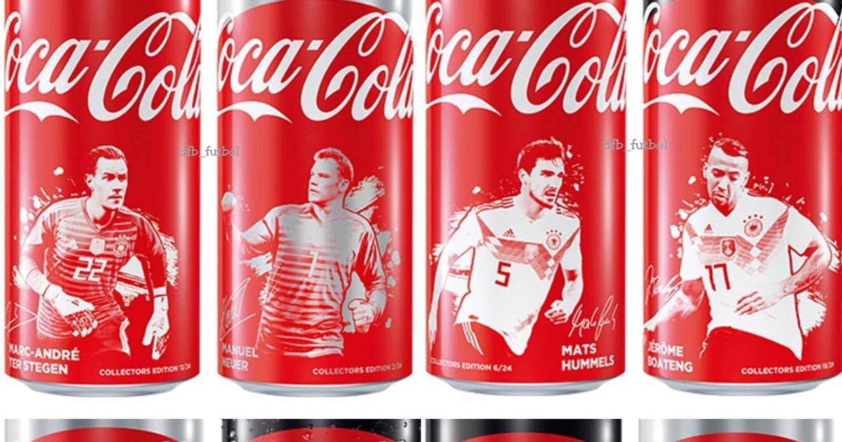 Coca-Cola lança latinhas especiais com jogadores da seleção; Götze e ...