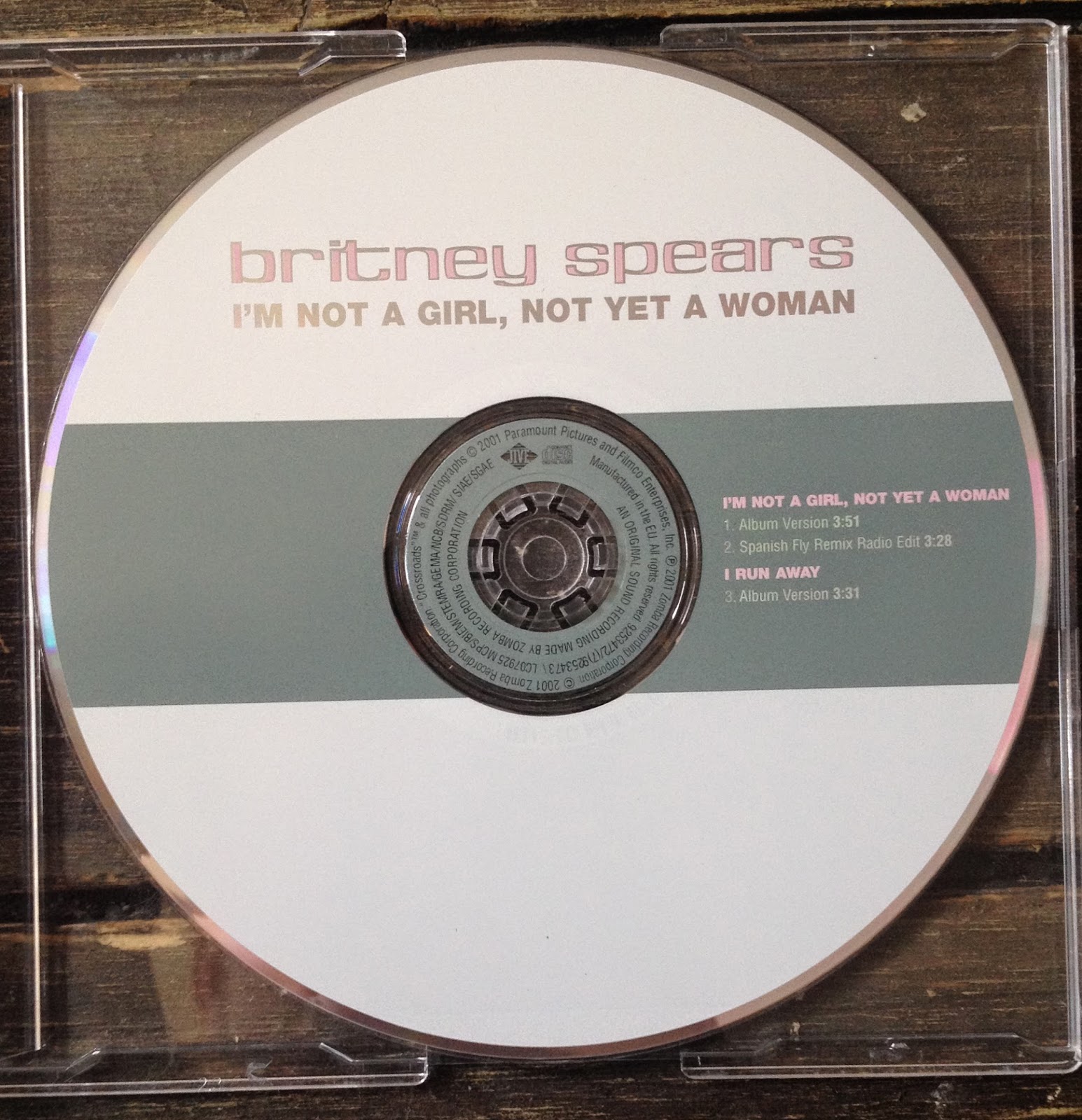 BRITNEY SPEARS COLLECTION: I'm Not A Girl, Not Yet A Woman