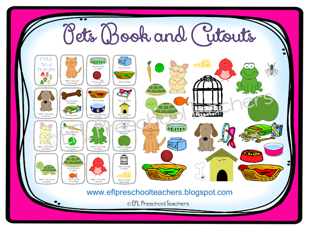 ESL/EFL Preschool Teachers: Pet Activities for Preschool ELL
