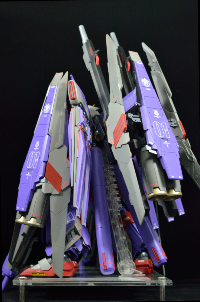 Custom Build: MG 1/100 hi-nu Gundam Ver. Ka + HWS Extension Parts