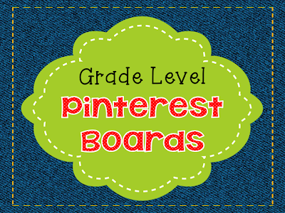 Grade level Pinterest boards | Teach123