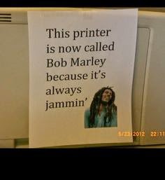 bob marley printer | Pinterest