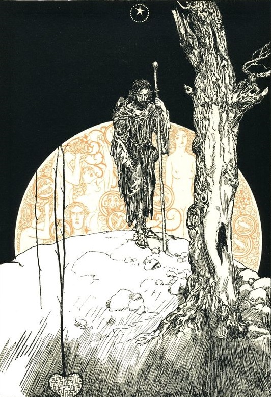 bensozia: Willy Pogany, Illustrations for Tannhäuser