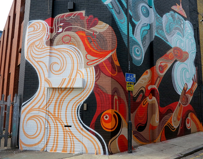 REKA New Mural In London, UK – StreetArtNews