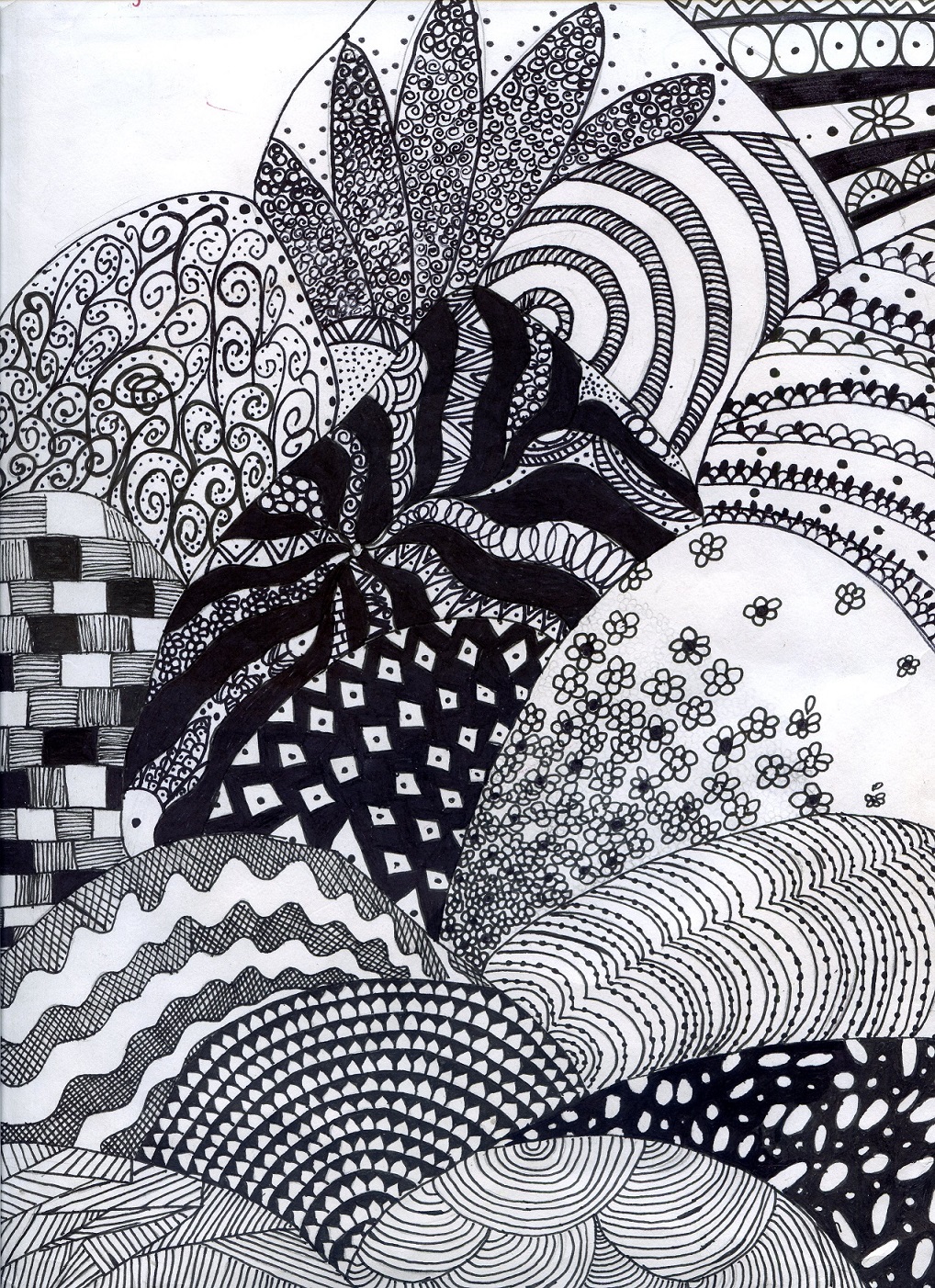 Visual Arts: Zentangle Art
