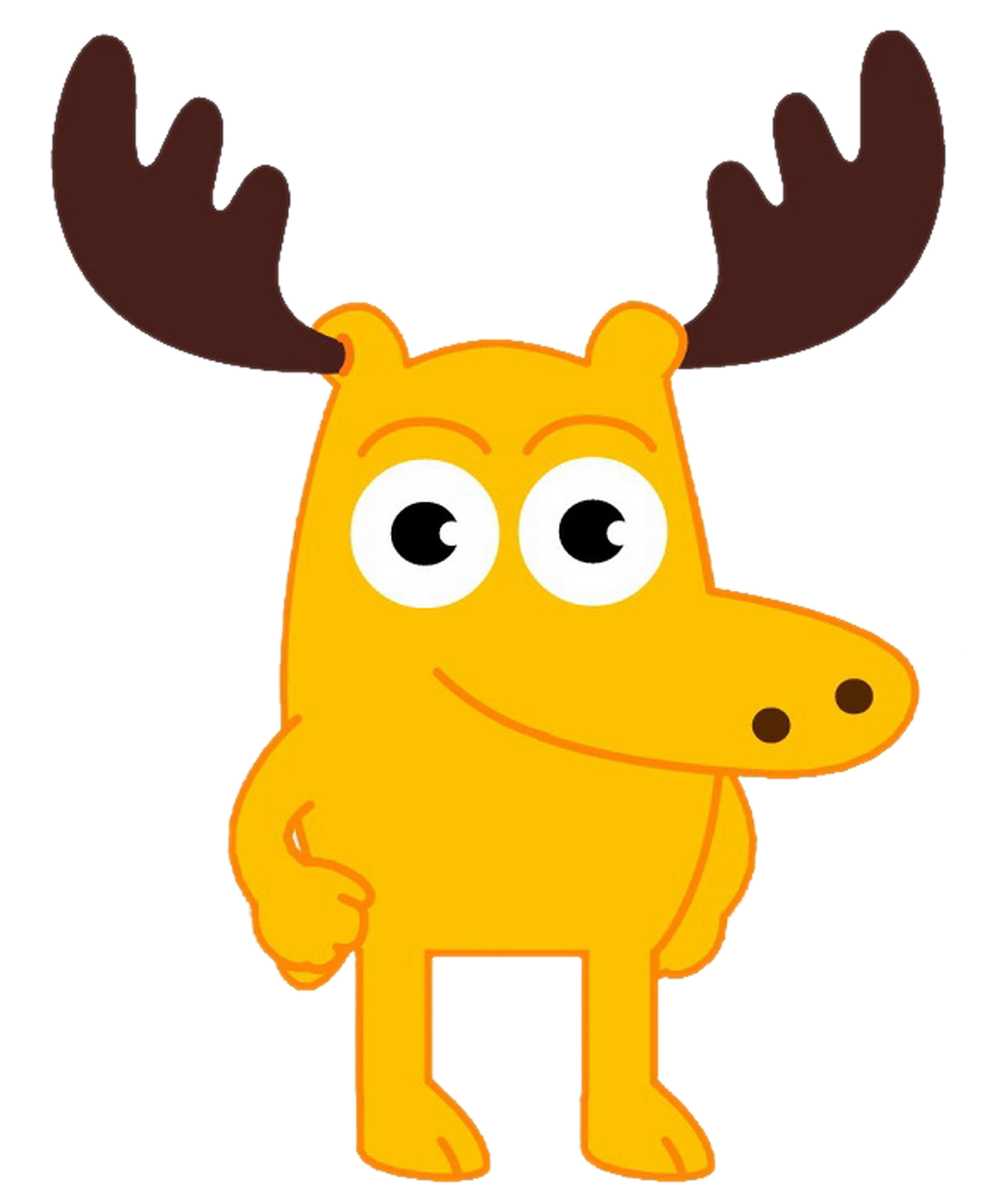 Cartoon Characters: Moose and Zee