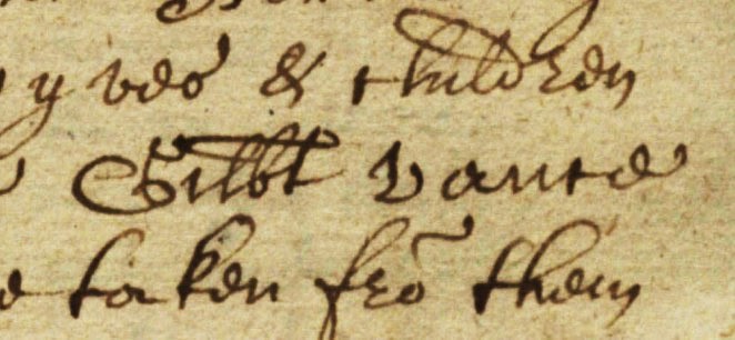 Vance History Online: Another Vance of the Past: Gilbert Vance, fl.1630 ...