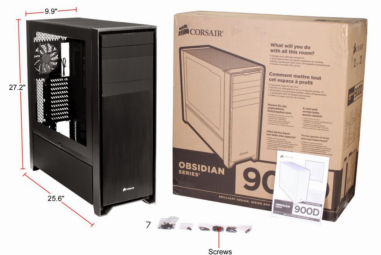 Corsair Obsidian 900D Review and Specifications ~ Computers and More ...