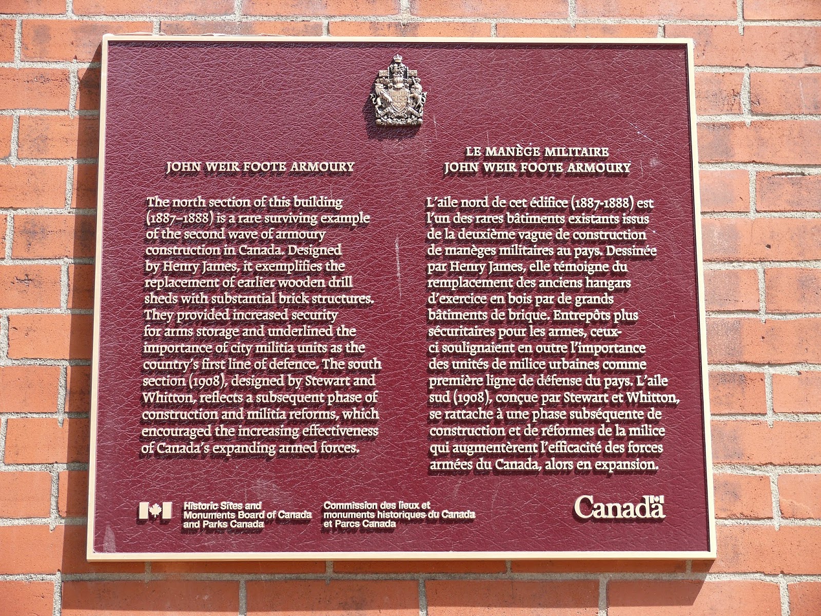 Ontario War Memorials: Hamilton - Lt-Col.John Weir Foote Armoury