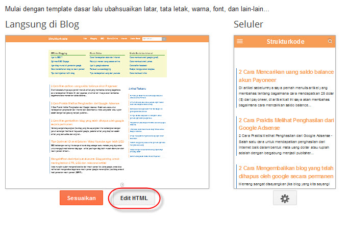 Cara Memasang Kode Verifikasi Google Webmaster Tool pada Template Blog