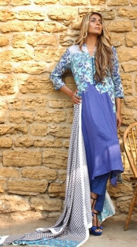 Orient Linen Collection 2013-14 | Latest - Linen 2013 Winter Dresses ...