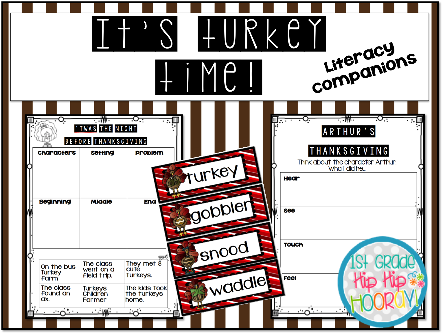 1st Grade Hip Hip Hooray!: It's Turkey Time So ... Let's Talk Turkey!