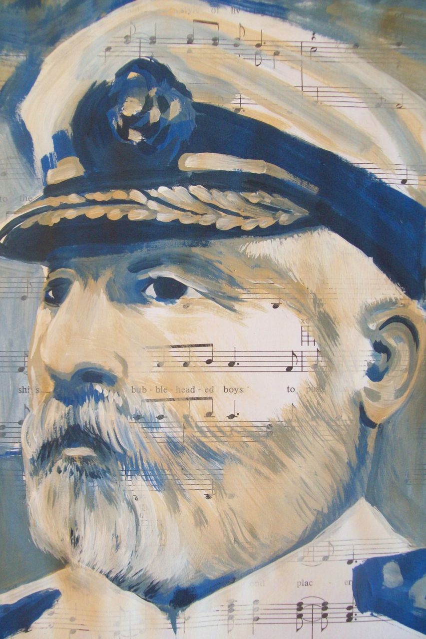 journal illustrations and musings: Captain Smith and the Titanic