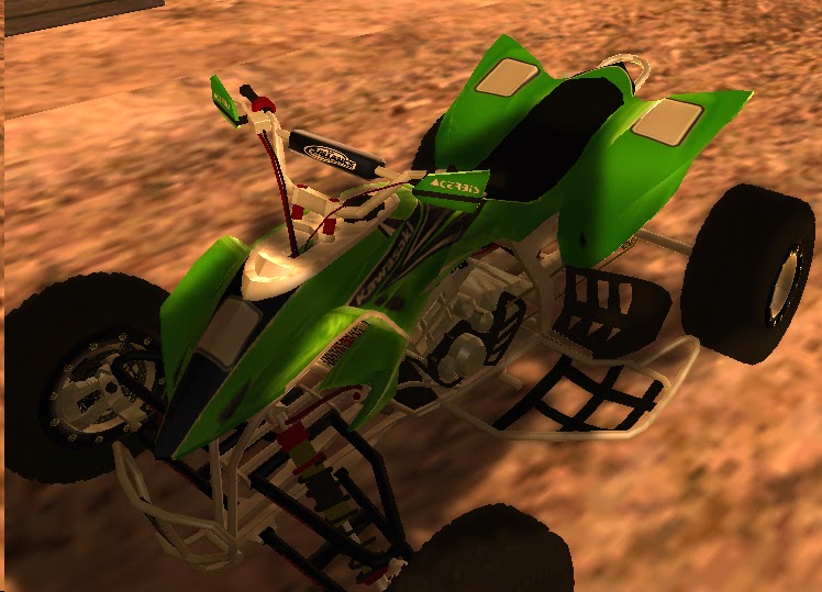 Chris-Sipes-Mods: Kawasaki KFX 400 Supercross