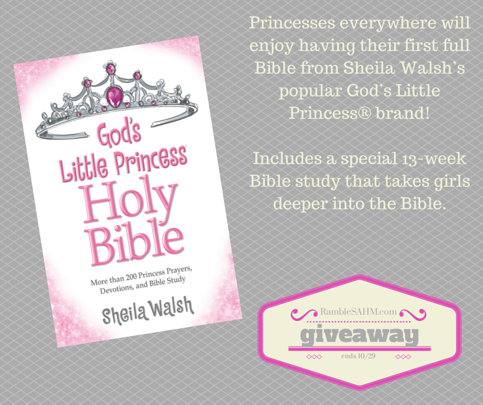 God's Little Princess Holy Bible from Sheila Walsh ~ Princess Prayers ...