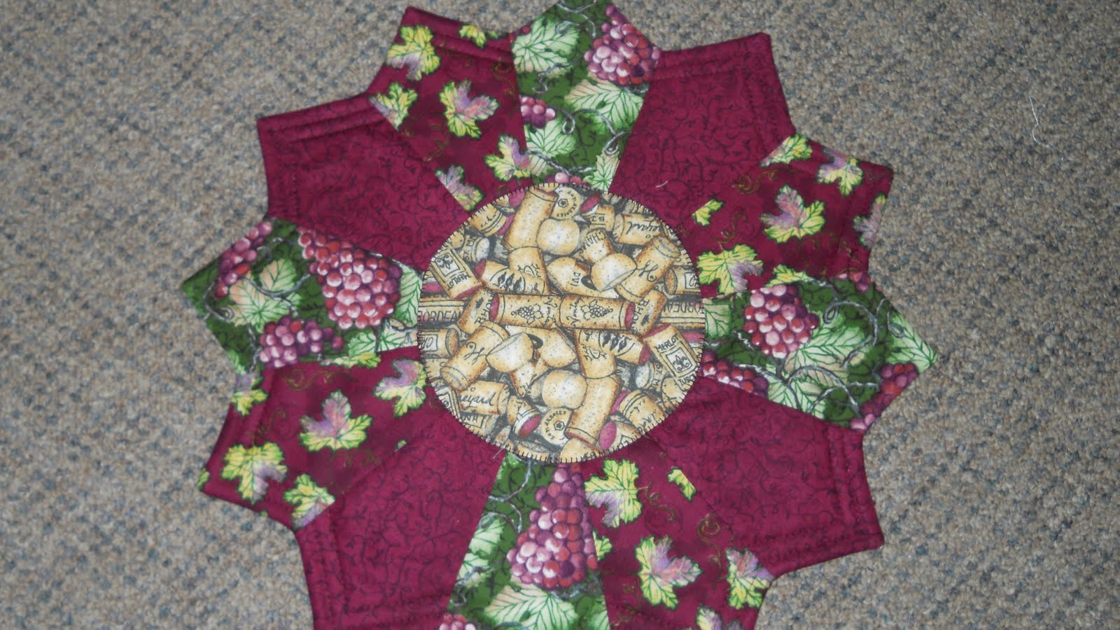 QUILTED CROW: CANDLE MATS