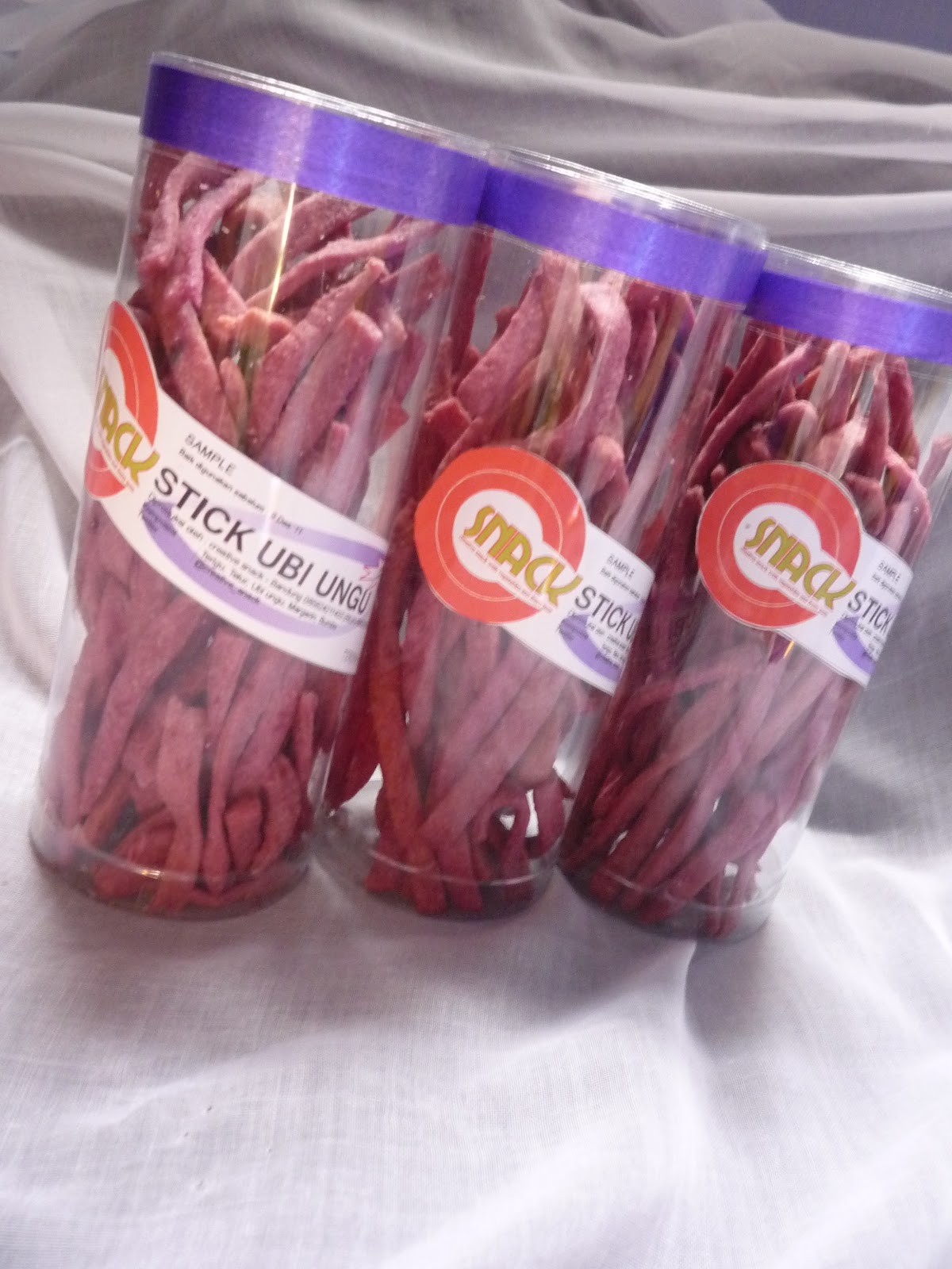 Creative Snack: Stick Ubi Ungu