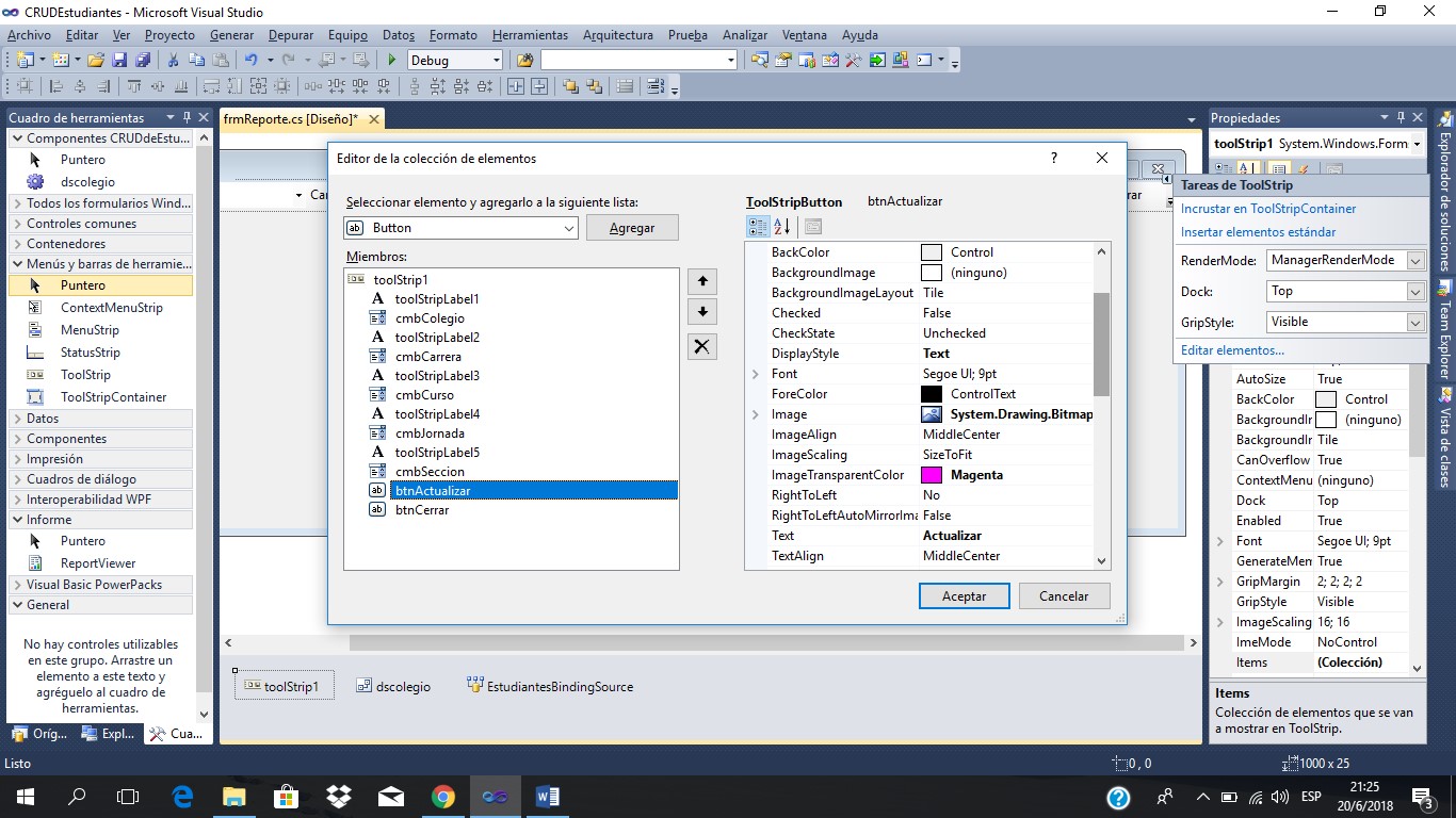 Diseño de un CRUD de Datos de estudiantes con Visual Studio 2010 y ...