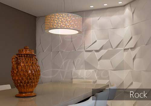 Modern 3d gypsum wall panels choice and installation