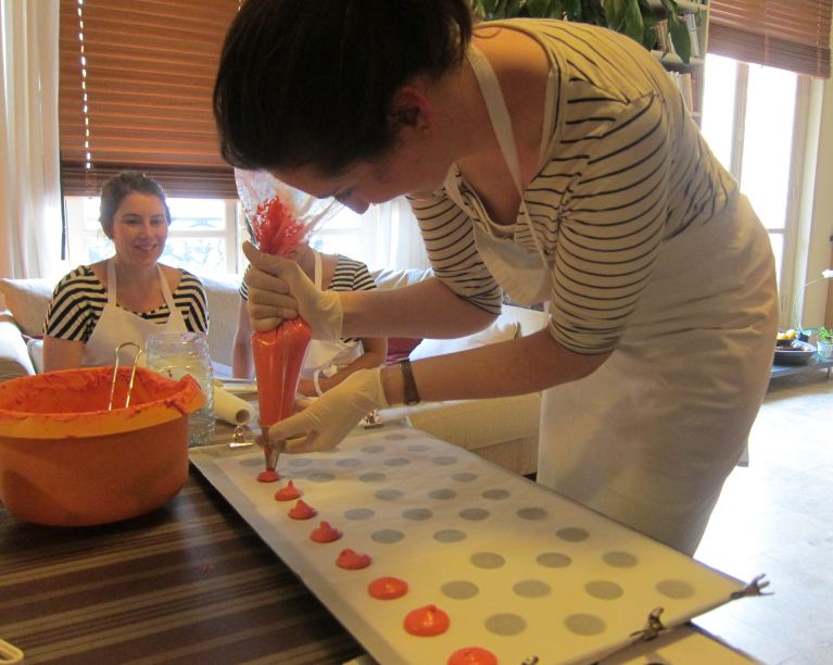 paris breakfasts: Chef Marthe - Macaron Class