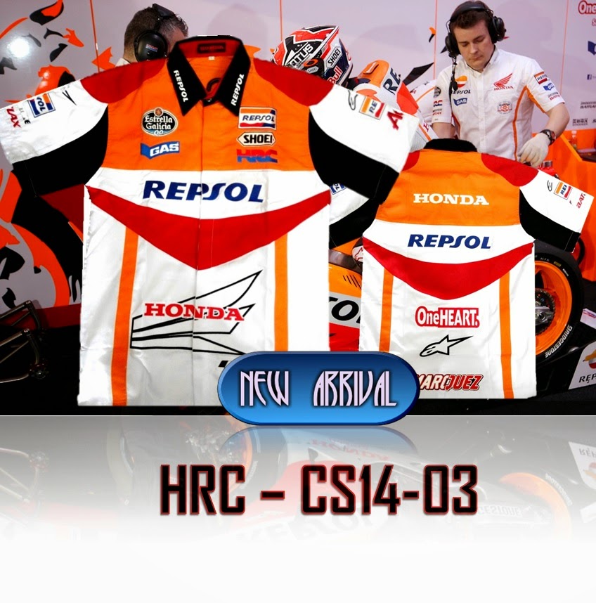 HRC HONDA CREW SHIRT 2014 | motogpf1store.com