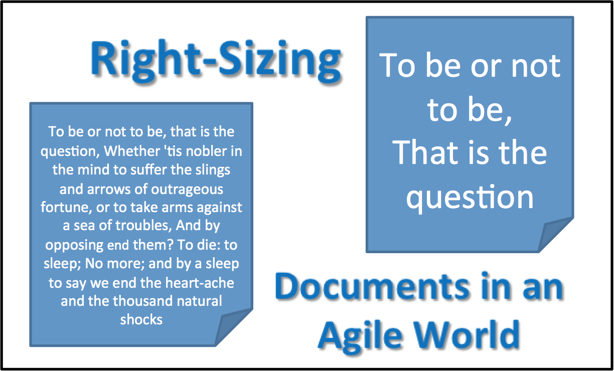 Agile Adoption Roadmap: Right-sizing Documentation in an Agile World