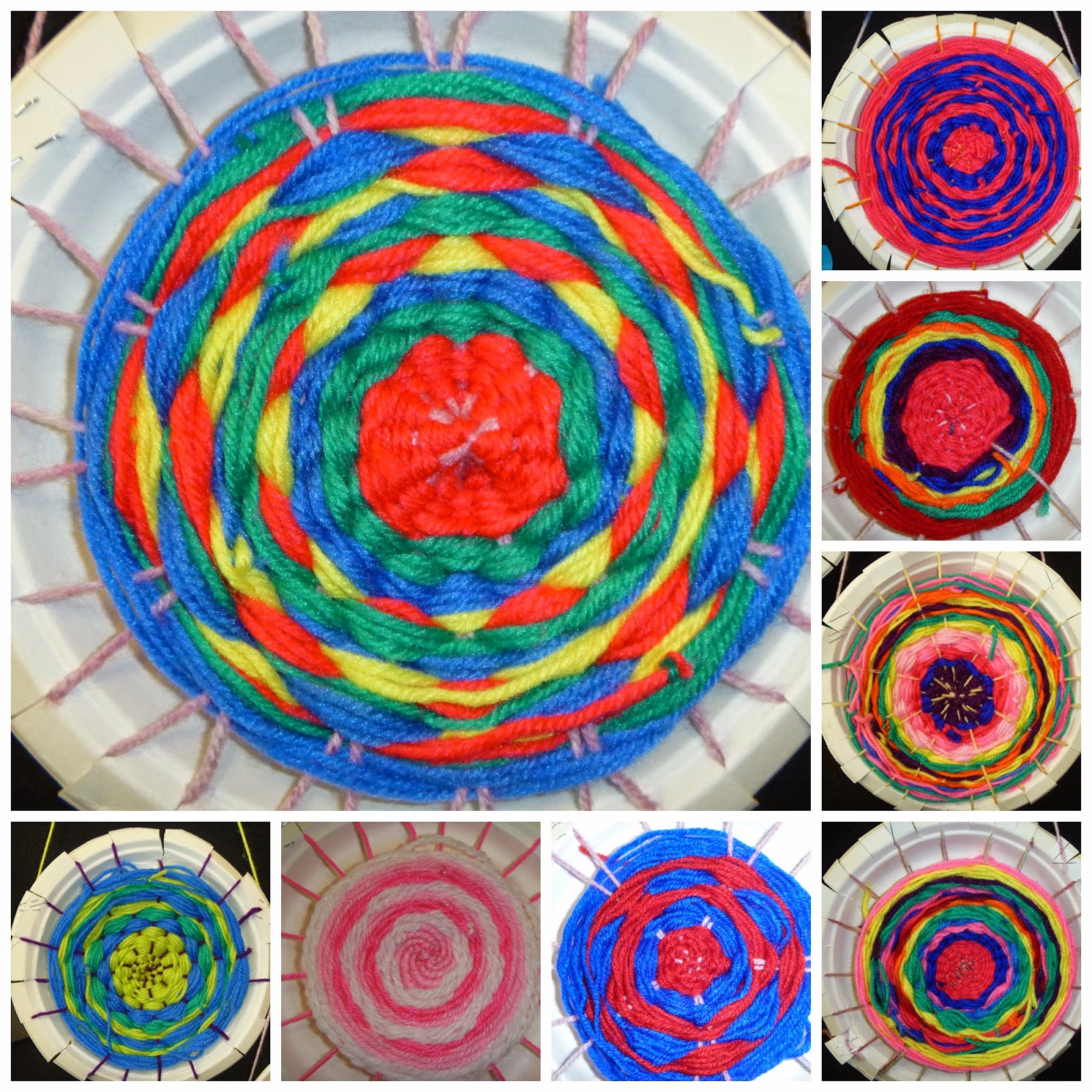 Room 9 2015 @ Ruapotaka School: How to make a weaving plate.