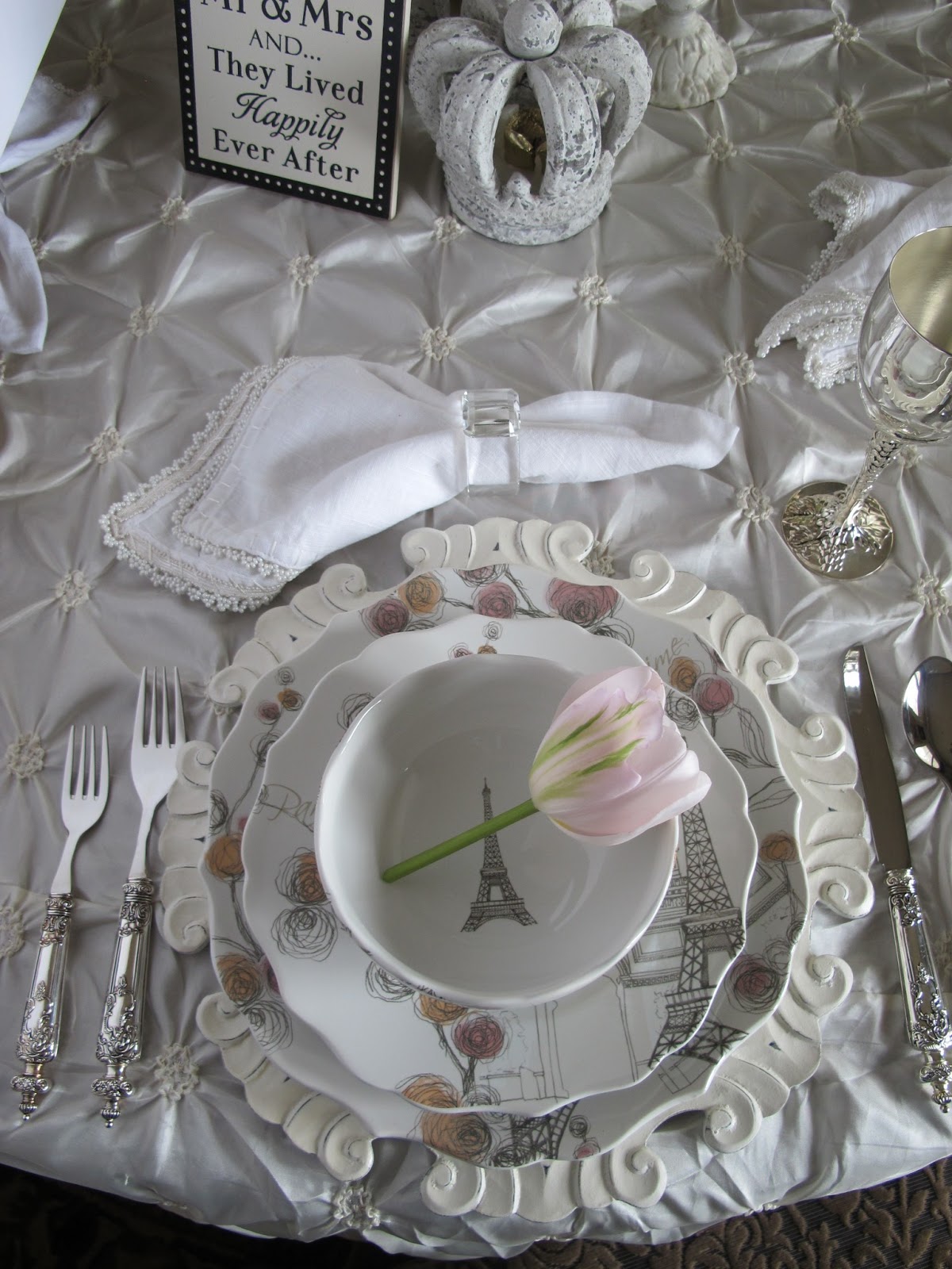 An Engagement Table - Purple Chocolat Home