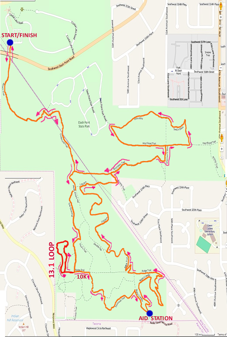 Mommies on the Run: Race report: Dash Point trail half marathon